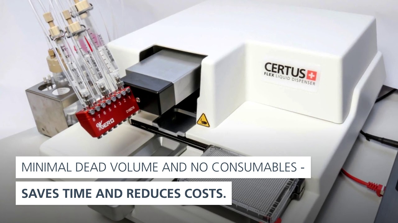 CERTUS FLEX: IDEAL DISPENSER ALSO FOR COVID-19 TESTS - YouTube