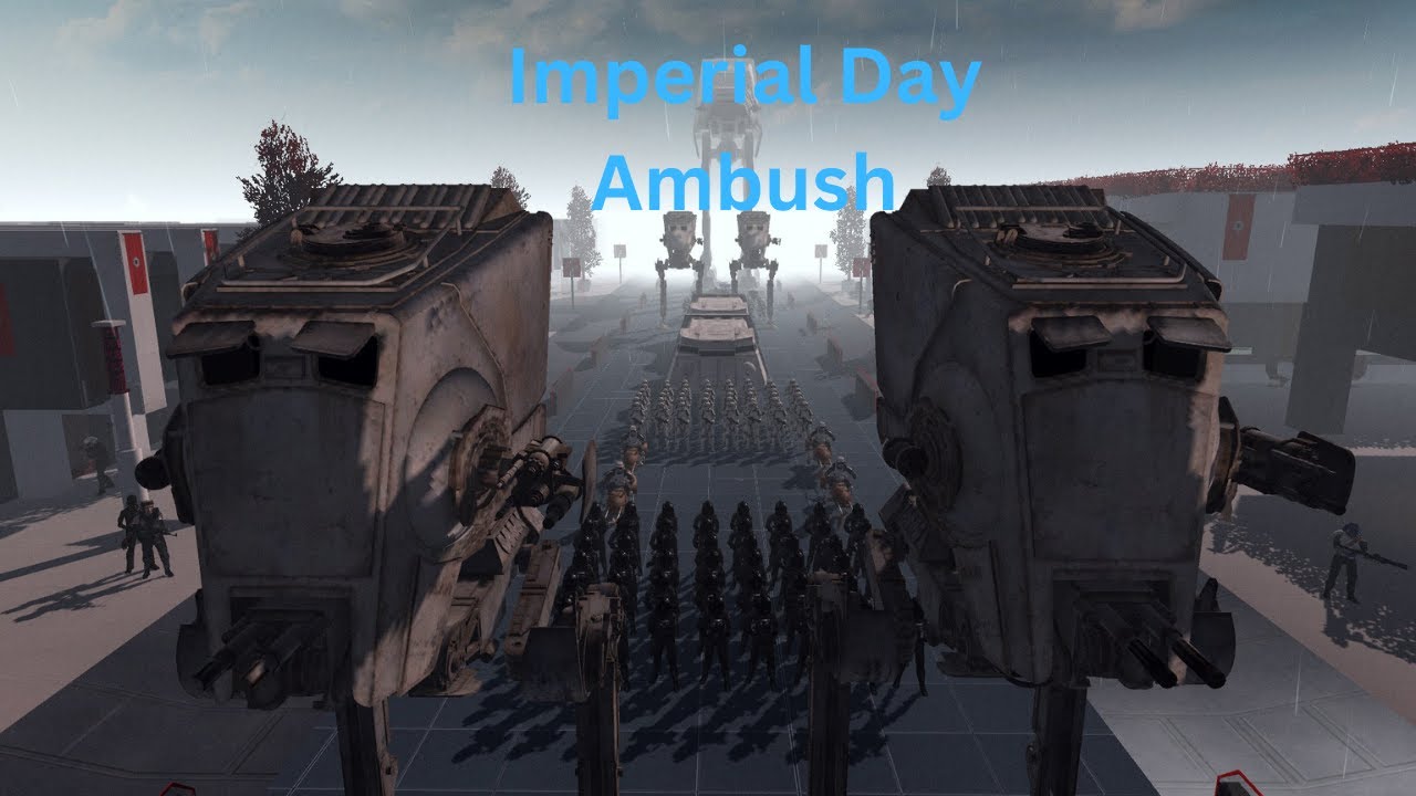 Imperial Day Parade Ambushed Galaxy At War - YouTube