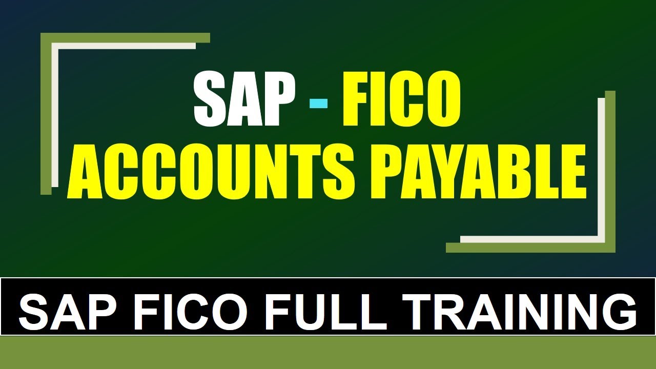 SAP FICO S4 HANA | ACCOUNTS PAYABLE | COMPLETE TRAINING | ACCOUNTS GROUP | BP | NUMBER RANGE ...