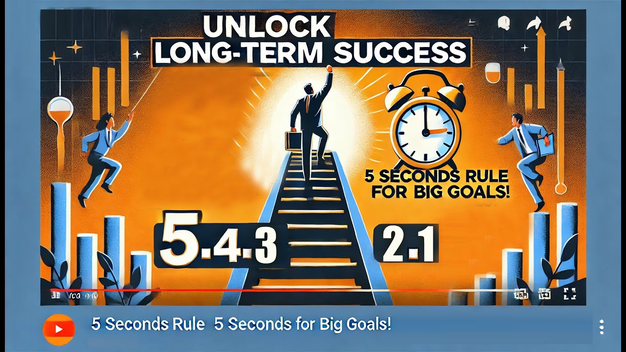 Unlock Long-Term Success with the 5 Seconds Rule 🚀 | Achieve Big Goals ...