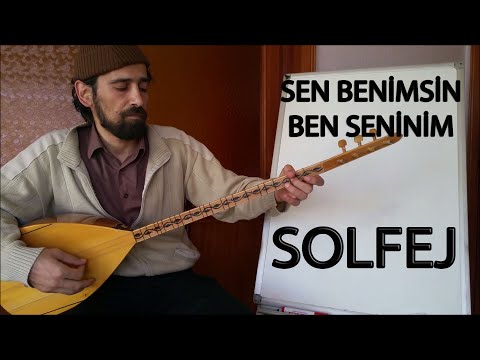 Sen Benimsin Ben Seninim Uzun Sap Bağlama Solfej Dersi - Ahmet SARI