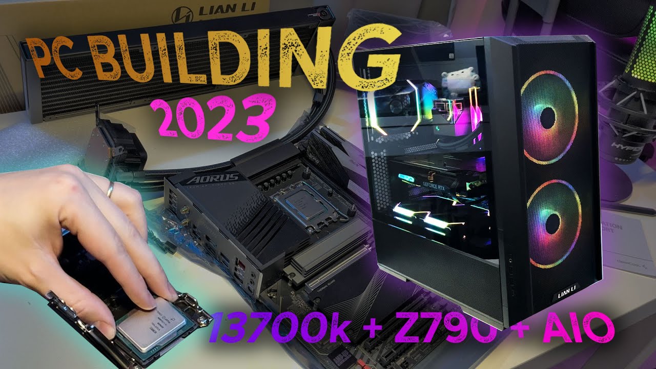 PC Building 2023 | 13700k | z790 | AIO | сборка ПК 2023 - YouTube