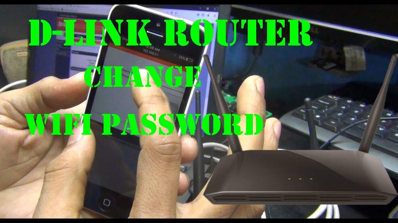 How To Change D link Router WiFi Password From Laptop Or Phone YouTube How To Change D link Router WiFi Password From Laptop Or Phone YouTube