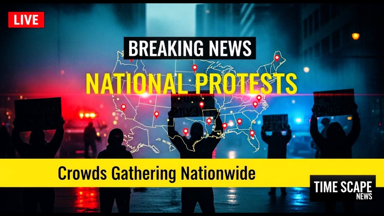 LIVE: Protest Coverage | Independent Forensic Signal (Time Scape News ...