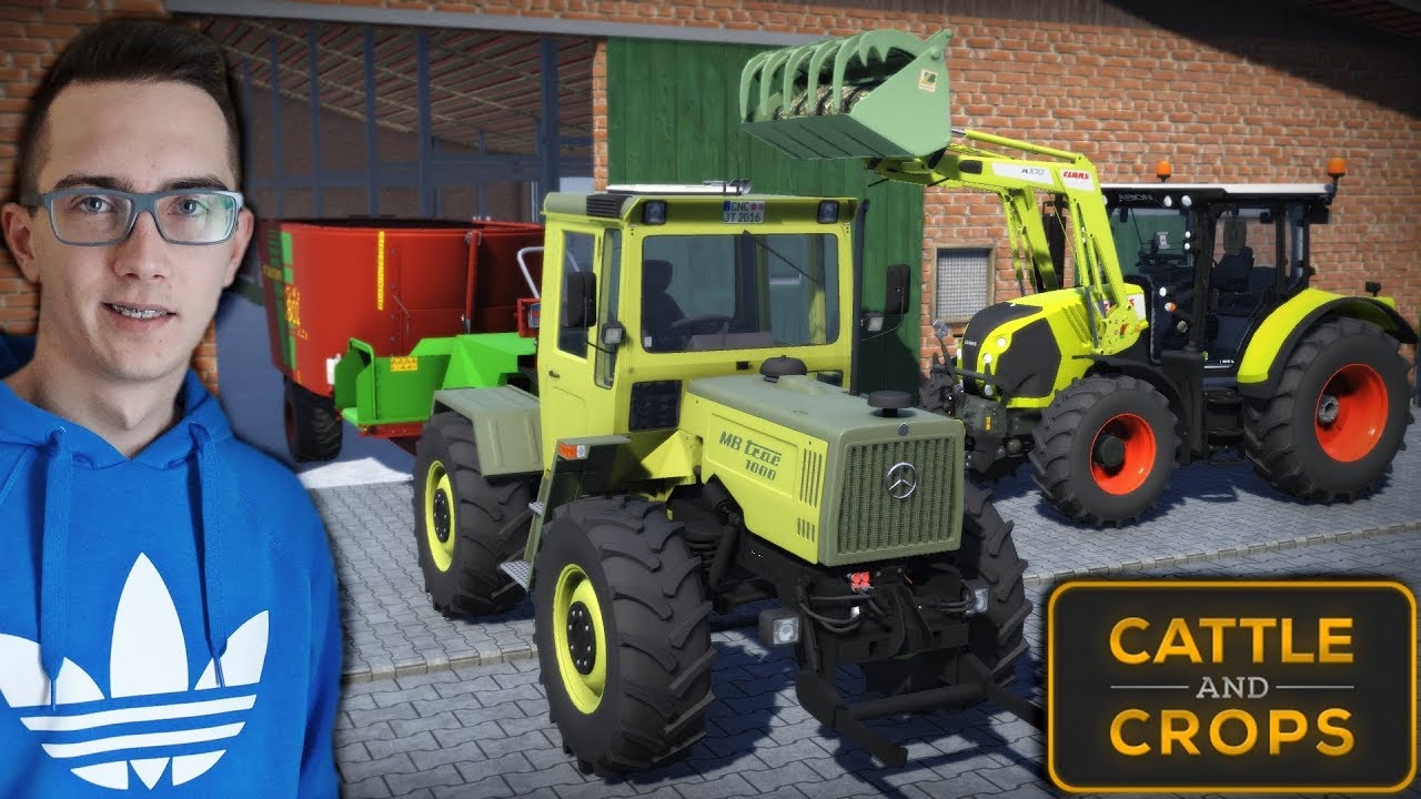 Nowa Farma ! Realna Gra Rolnicza ?! Cattle and Crops - [Early Access ...