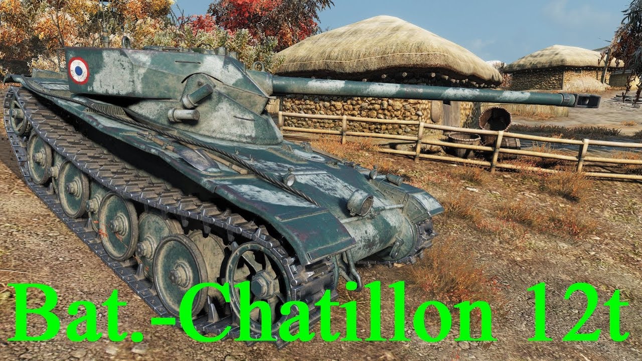 【WoT：Bat.-Chatillon 12t】ゆっくり実況でおくる戦車戦Part368 byアラモンド - YouTube