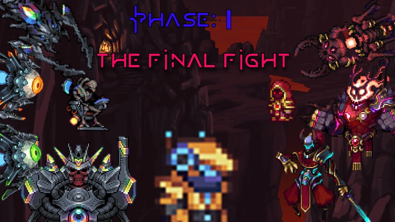 The end of phase 1(terraria calamity difficulty climb) - YouTube