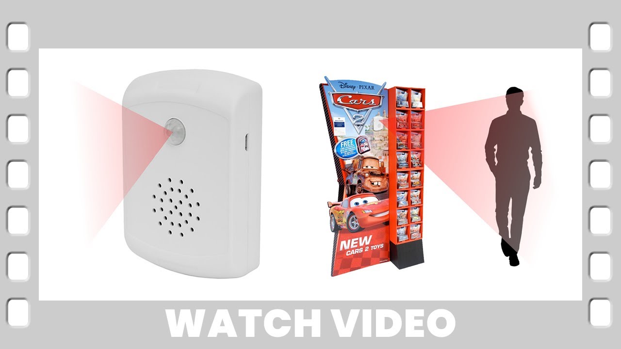 Talking PIR Motion Sensors - Voice recordable with built-in microphone ...