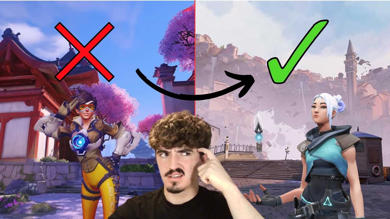 Overwatch Grandmaster Tries Valorant! - YouTube