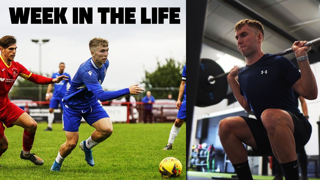 FIRST LEAGUE FOOTBALL MATCH & FULL TRAINING WEEK... (A Day In The Life ...