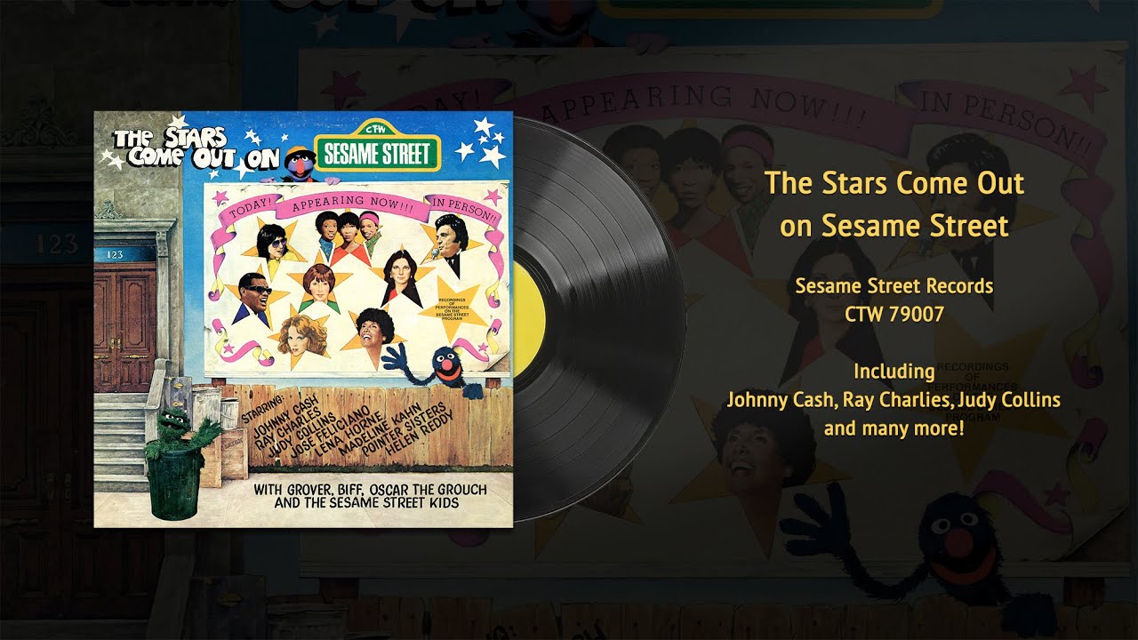 The Stars Come Out on Sesame Street (CTW 79007) | Vintage Muppets Vinyl ...