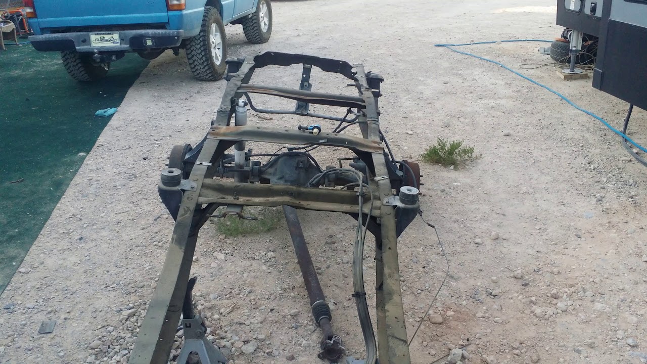 93-97 Ford Ranger frame flexibility - YouTube