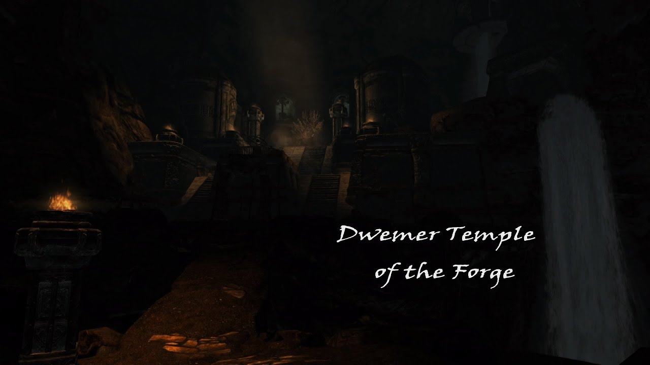 The Elder Scrolls 5 : Skyrim Dwemer Temple of the Forge Ambient ...