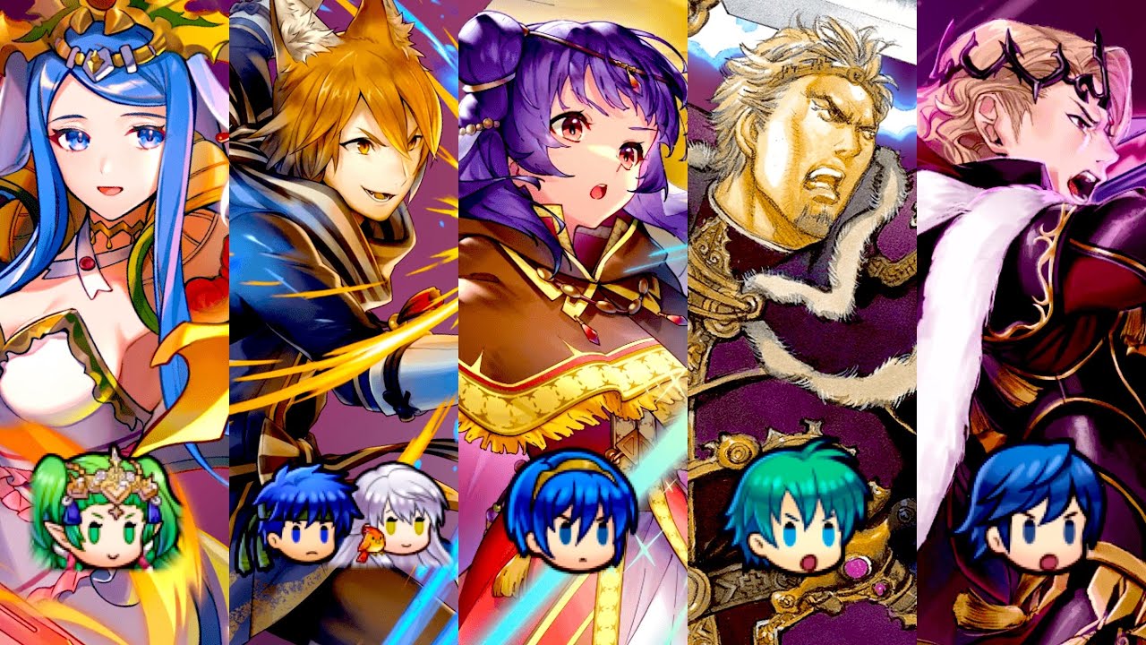 [FEH] Limited Hero Battles (Lumera, Kaden/Selkie, L!Myrrh, Zephiel, L ...