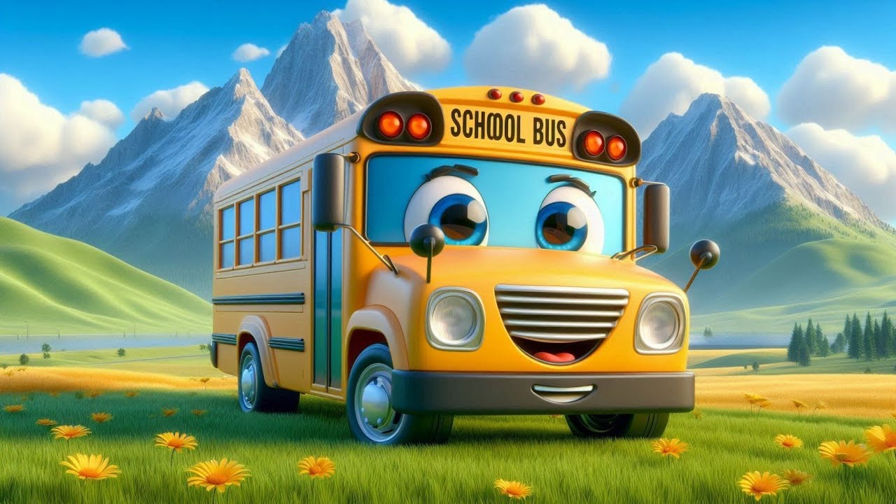 THE,WHEELS,ON,THE,BUS,POEMS | CHILDREN'S SONGS FAVOURITE | NURSERY ...