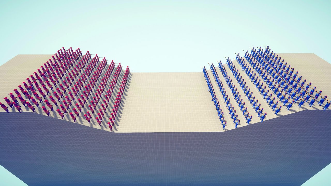 50 FENCER vs 50 Melee Units - TABS - Totally Accurate Battle Simulator ...