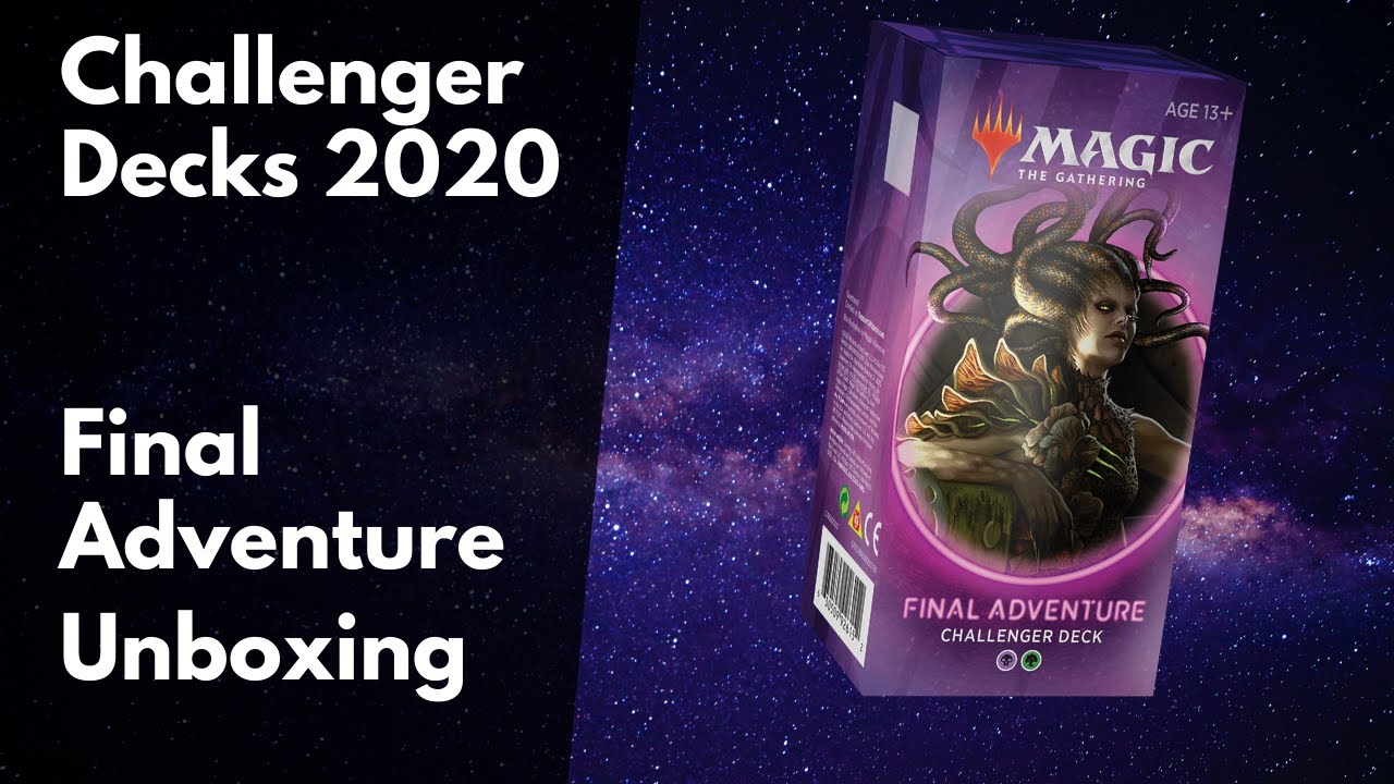Challenger Decks 2020! Final Adventure! [Magic the Gathering Unboxing ...