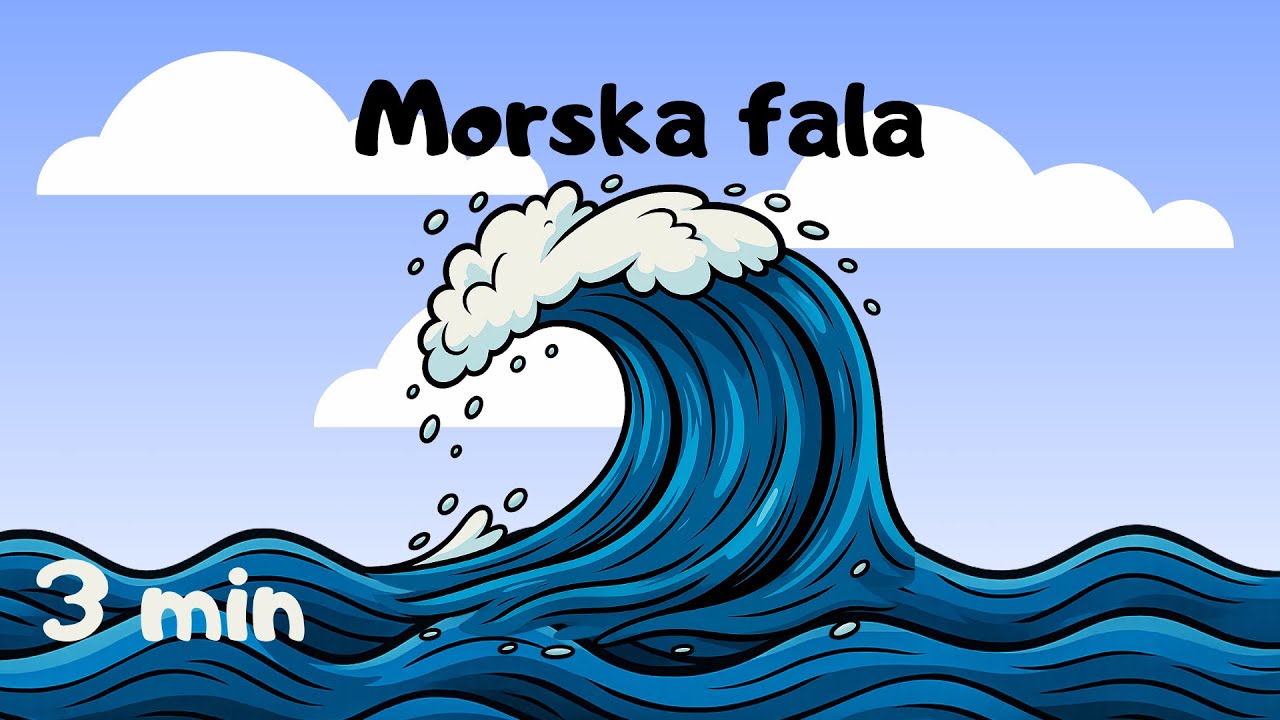 Marska fala. Ćwiczenie oddechowe dla najmłodszych dzieci. Uspokajające ...