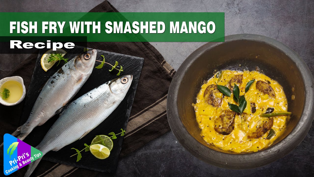 Fried Fish with Smashed Mango | Fried Fish with Crushed Mango - YouTube
