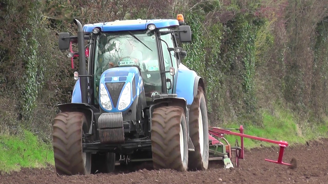 Motherway Agri Contractors Ploughing & Sowing - YouTube