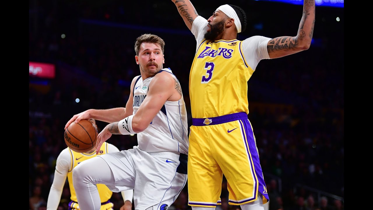 Mavs Film Study: Luka Doncic Passing Masterclass vs. Lakers - YouTube