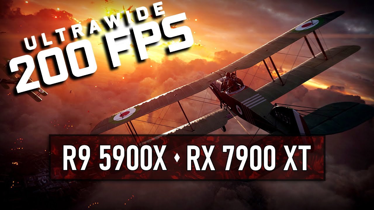 BATTLEFIELD 1 | MAX SETTINGS | 1440P ULTRAWIDE | RADEON RX 7900 XT ...