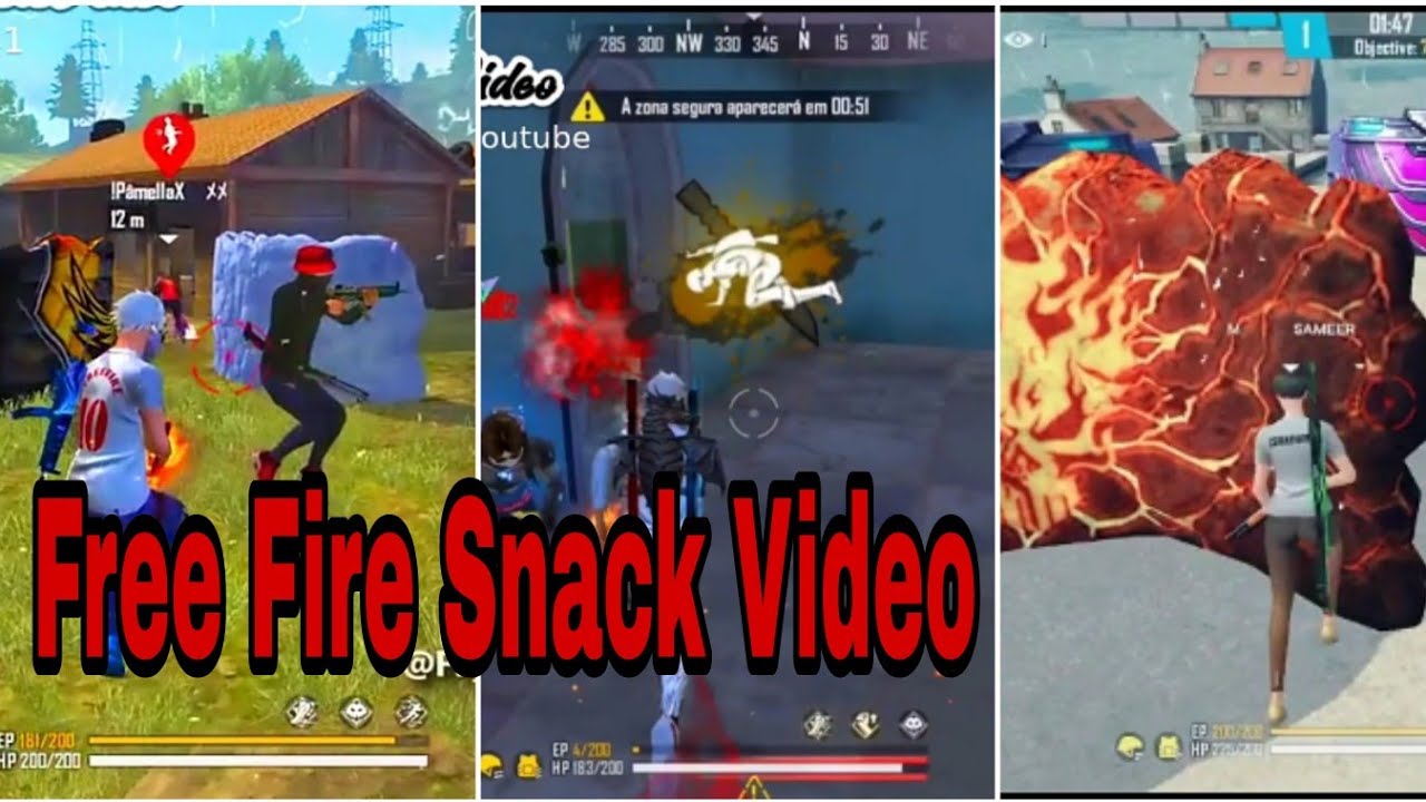 Free Fire Snack Video || free Fire Snack Video || free Fire lover part ...