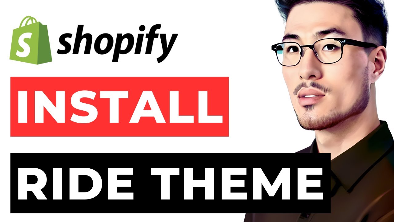 How to Install Shopify Ride Theme - YouTube