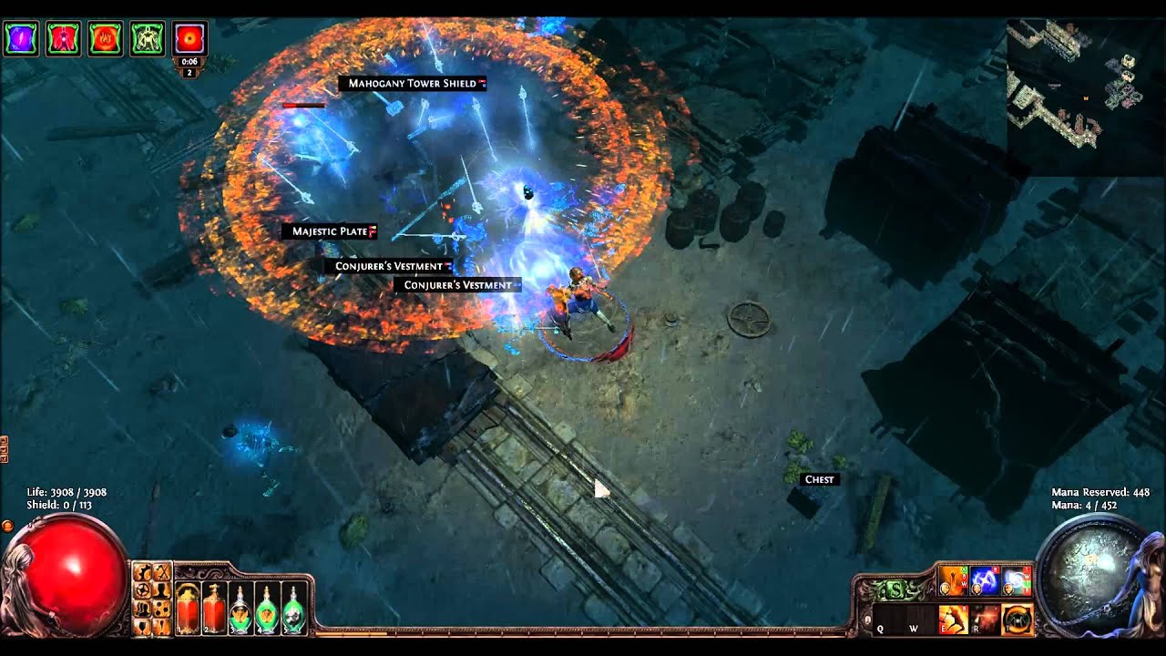 Path of Exile: Scion - 1H & Shield - Spectral throw - Elemental damage ...