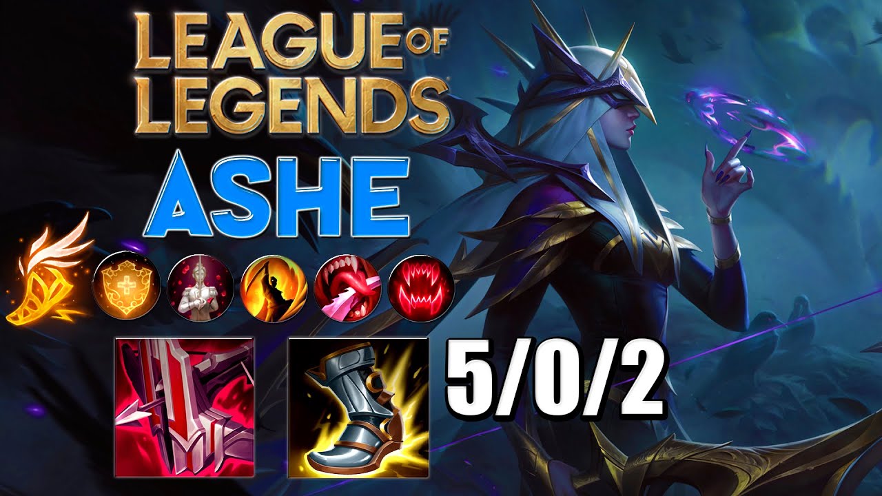 League of Legends | Ashe ADC | Gameplay #1 - YouTube