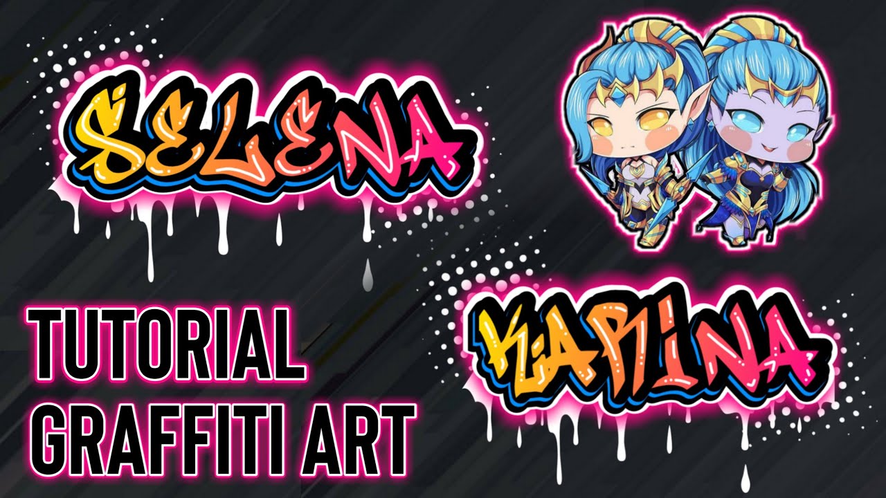 Mobile Legends Graffiti Art | PixelLab Tutorial | RG Tricks - YouTube