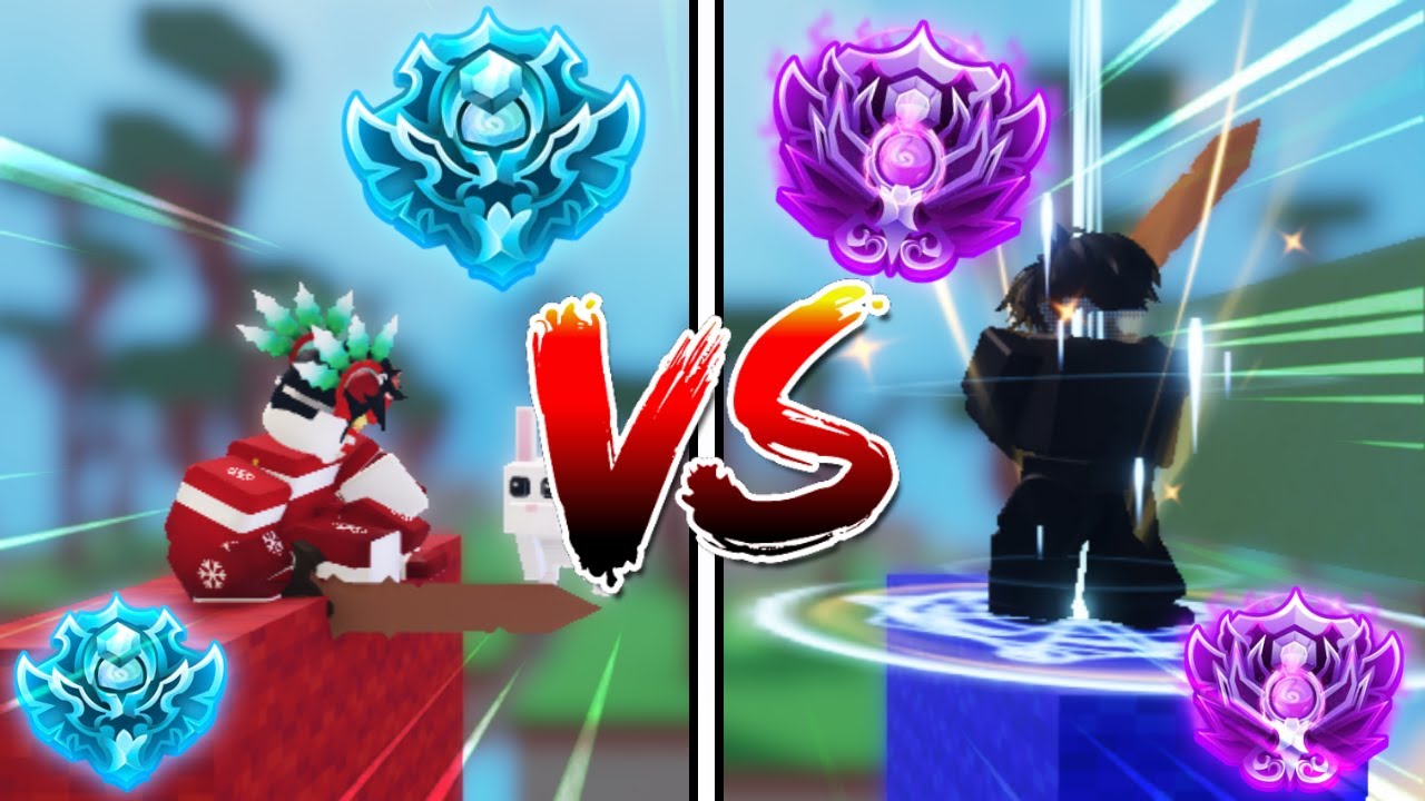 NIGHTMARE VS DIAMOND RANK PLAYER! (Roblox Bedwars) - YouTube