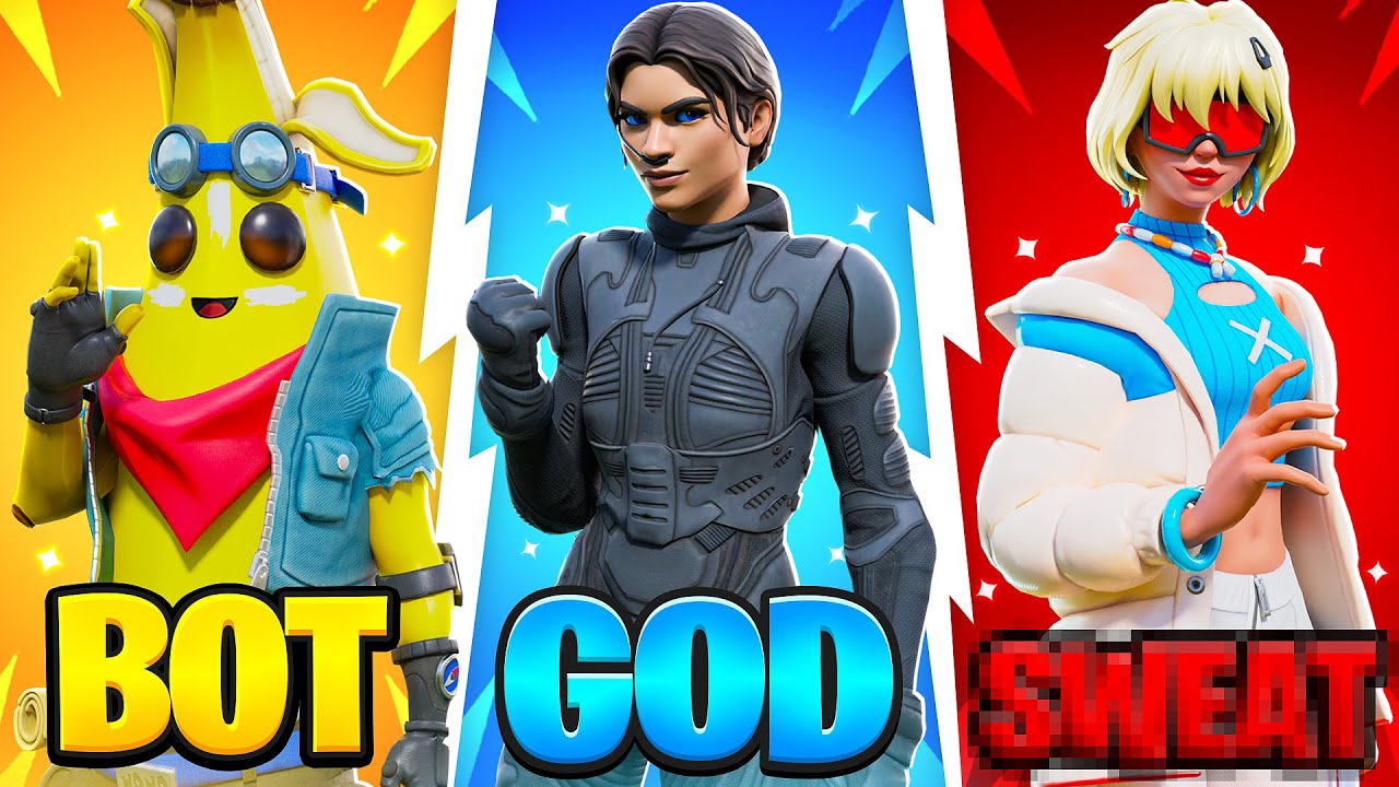 17 Types Of Fortnite Players, WHO ARE YOU..? - YouTube