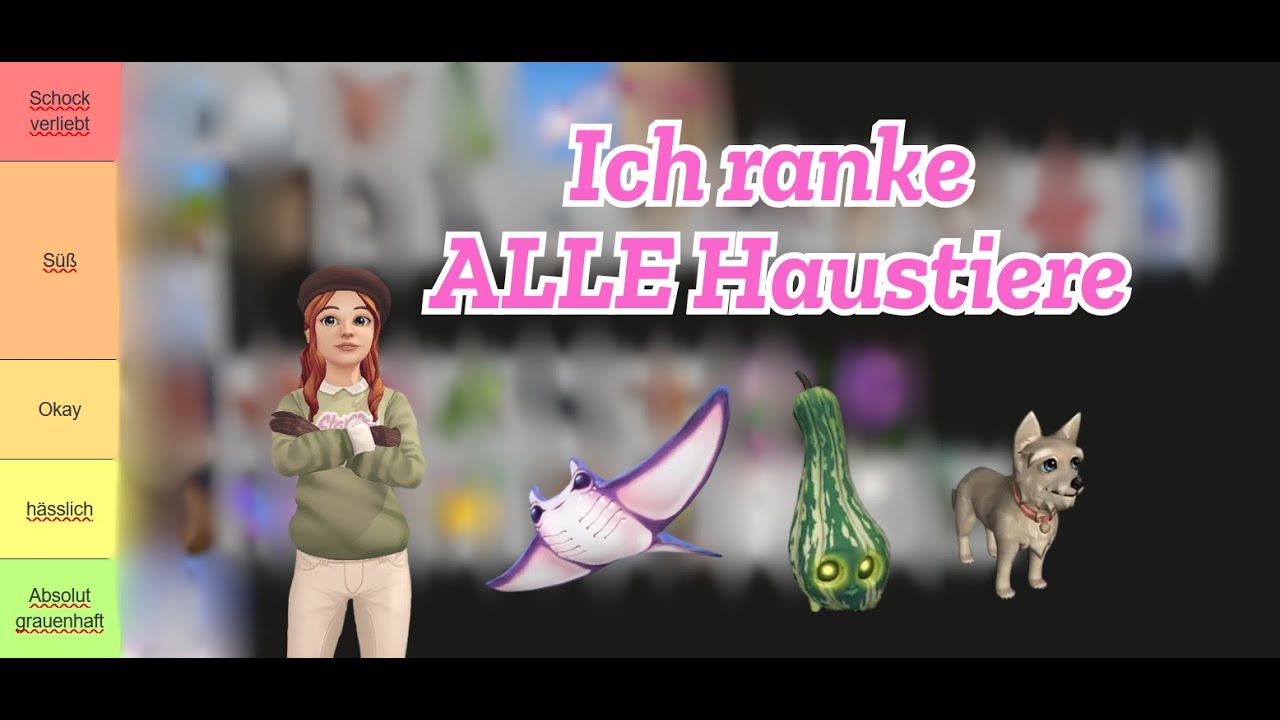 SSO🐴 Ich ranke ALLE Haustiere in SSO - YouTube