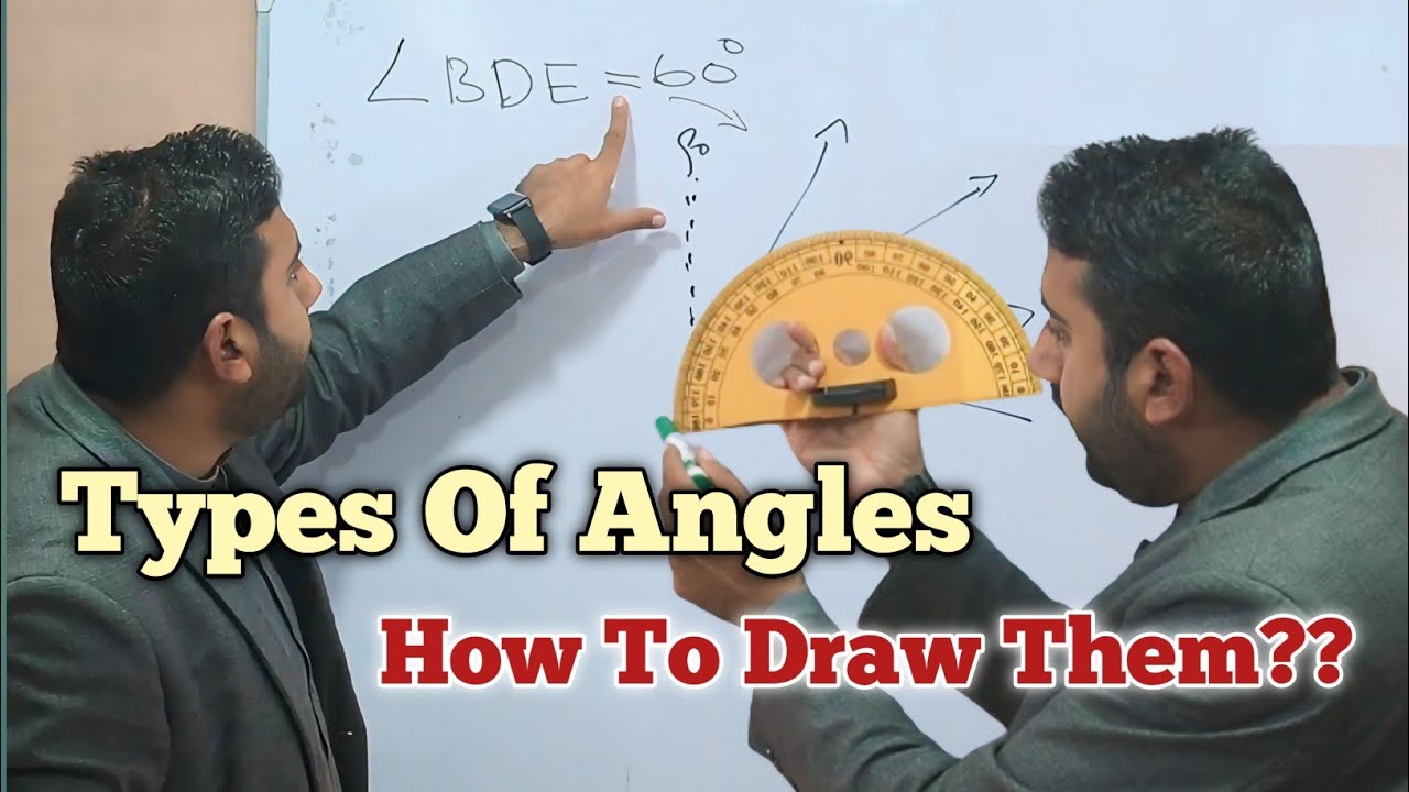 Geometry | Types Of Angels | Drawing Angels | Sindh Text Board - YouTube