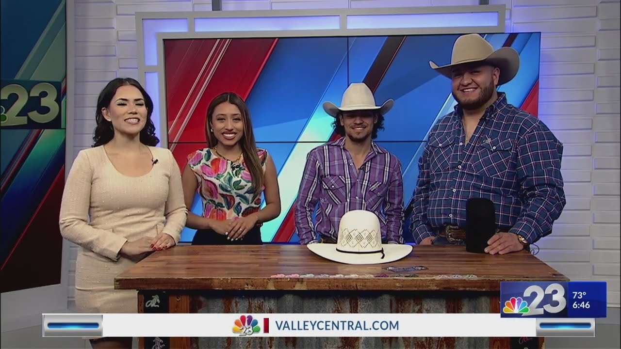 Alan's Lids shaping hats at the RGV Livestock Show & Rodeo - YouTube