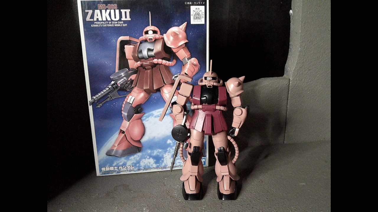 ZAKU II (FIRST GRADE) Fully Painted - YouTube