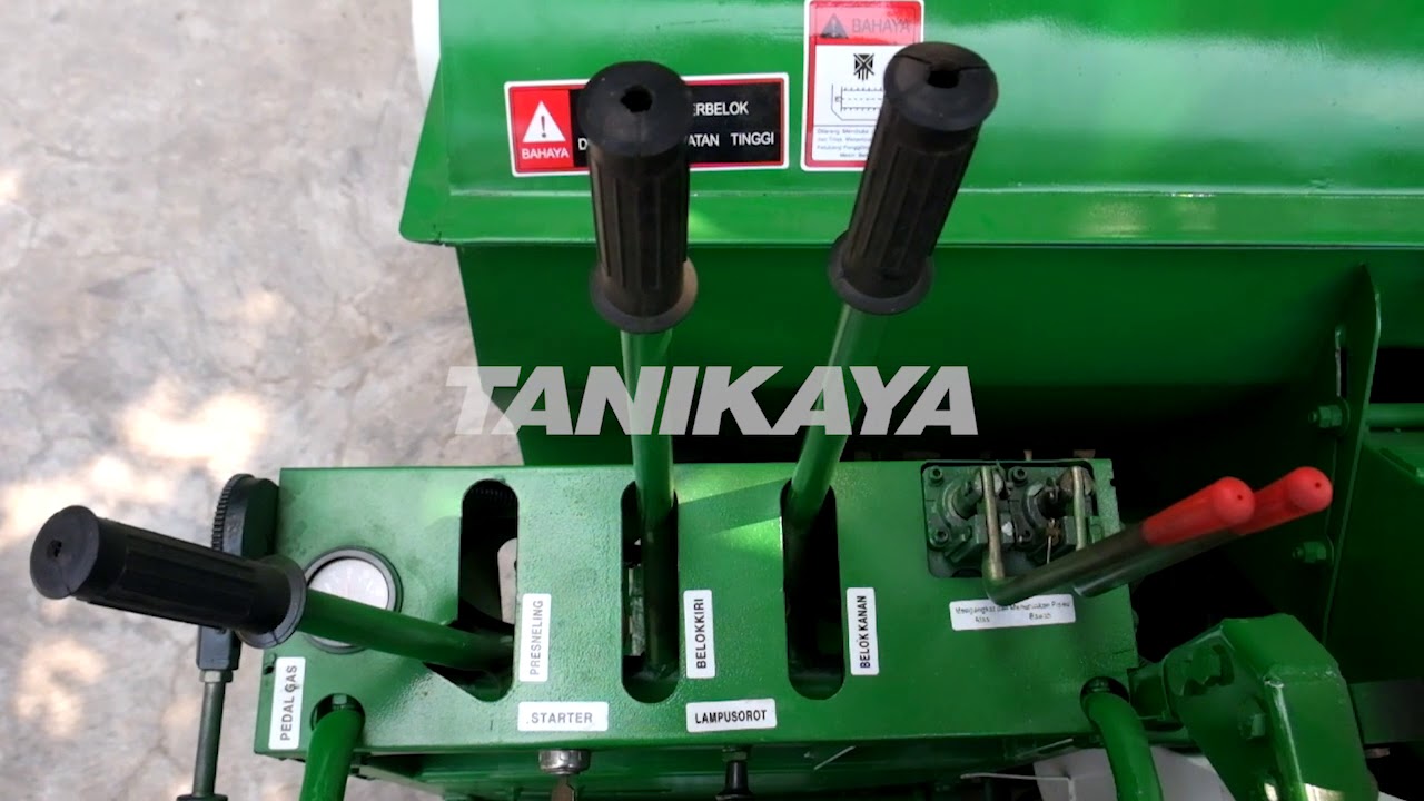 TANIKAYA - Tutorial Pengoperasian Mesin Panen Padi (Paddy Combine ...