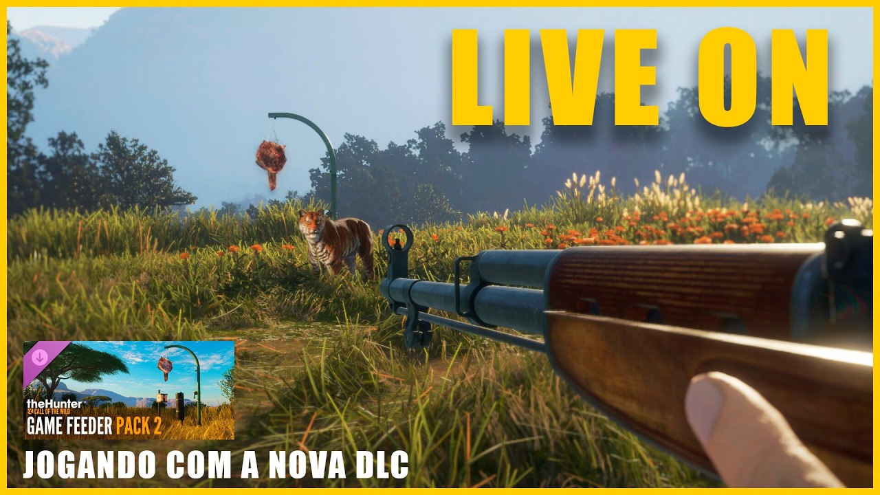 🔴LIVE ON - CAÇANDO COM A NOVA DLC (acesso antecipado) !apex - !PIX ...
