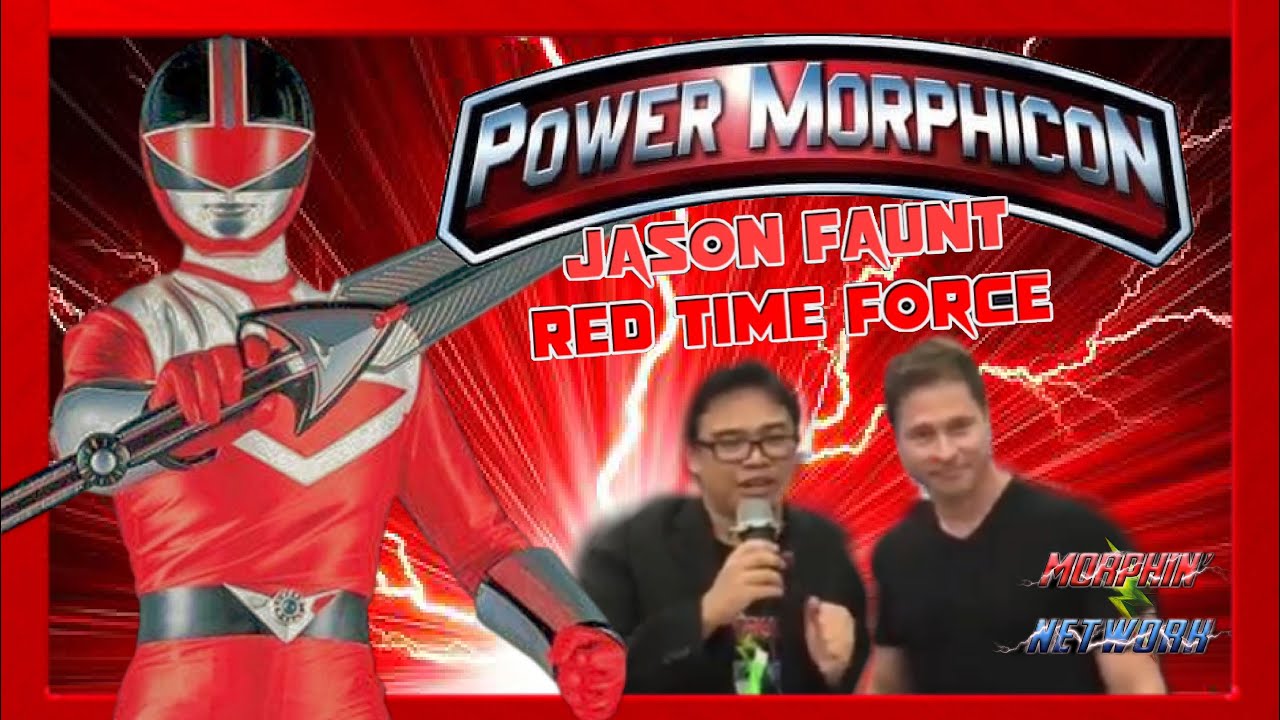 Jason Faunt (Time Force Red Ranger) interview at Power Morphicon 2018 ...