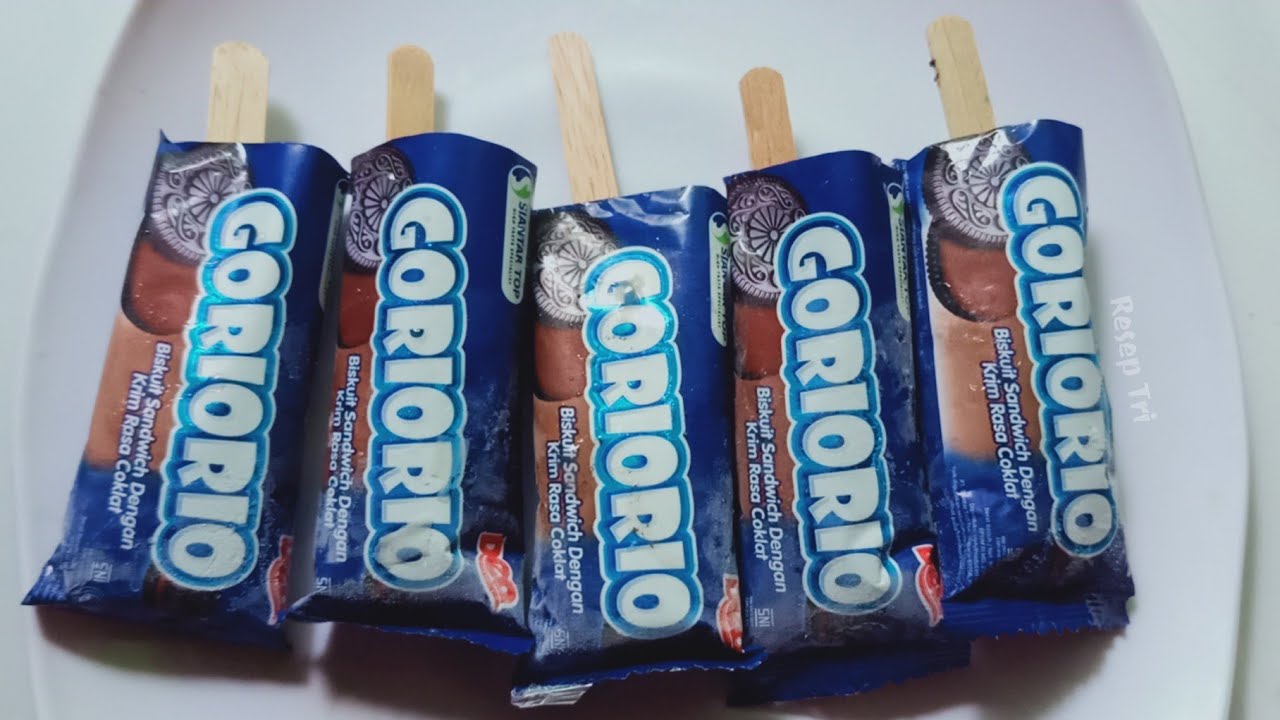 Resep Membuat Es Krim Goriorio | Ide Jualan - YouTube