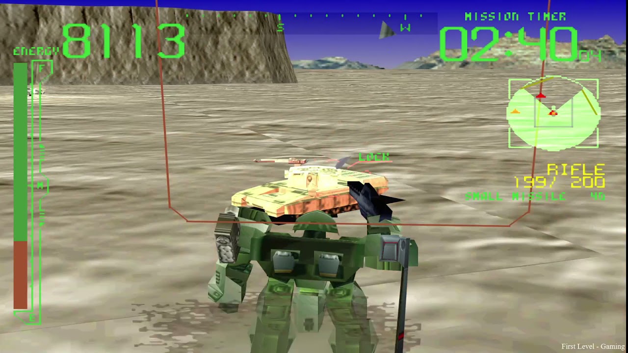 Armored Core: Project Phantasma - HD PS1 Gameplay - DuckStation - YouTube