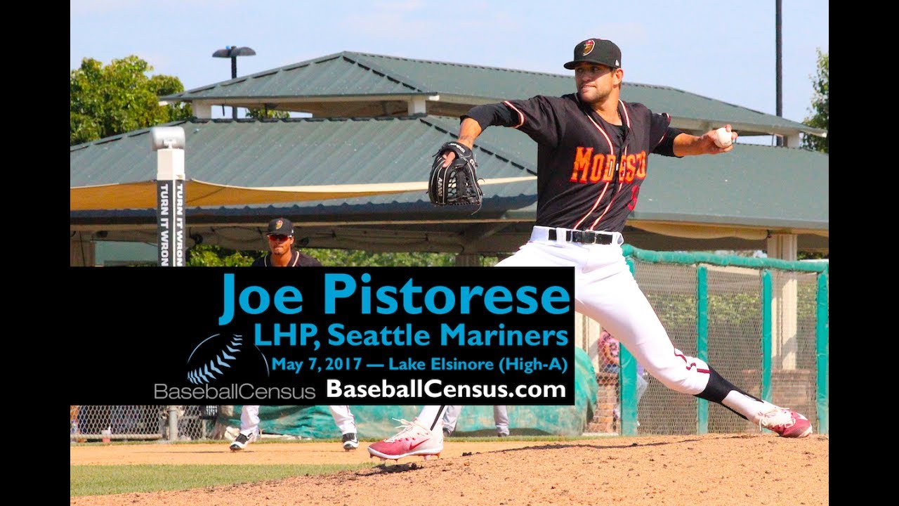 Joe Pistorese, LHP, Seattle Mariners — May 7, 2017 Mechanics - YouTube