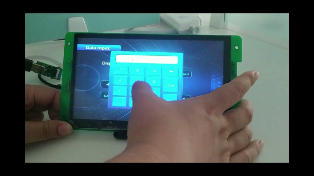 DWIN Tutorial:how to save data into flash for T5/T5L series smart LCD display---from DWIN ...