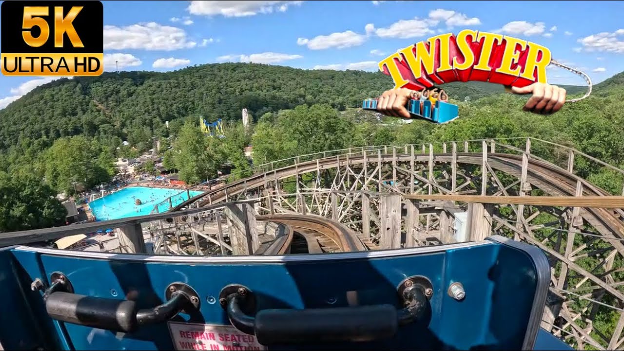 Twister 5K POV! Knoebels Amusement Resort - YouTube