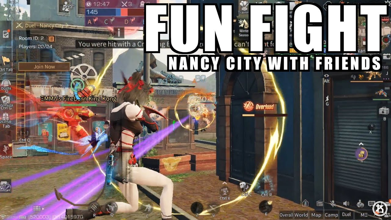 Fun Fight, Nancy City With Friends | Lifeafter - YouTube
