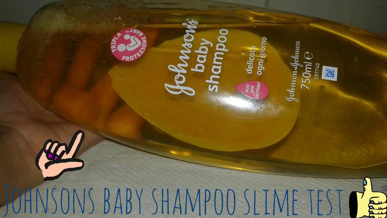 Testing Johnsons baby shampoo slime ! Does it works?😮 - YouTube