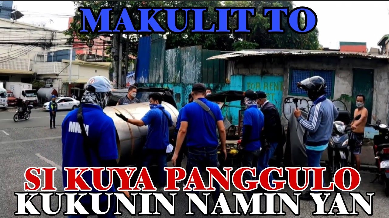 MAKULIT TO! SI KUYA PANGGULO! MMDA CLEARING OPERATION - YouTube