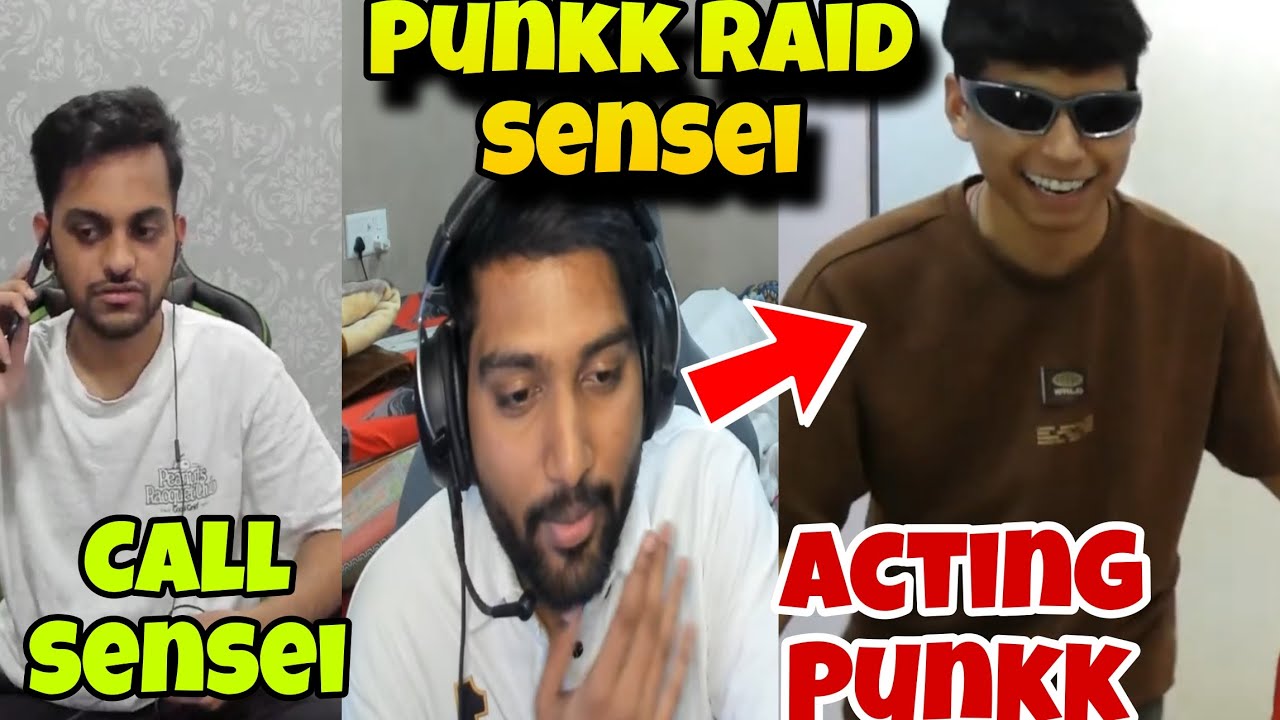 Punkk Raid Sensei 🥰 Sensei Acting Punkk , Hector Call Sensei - YouTube