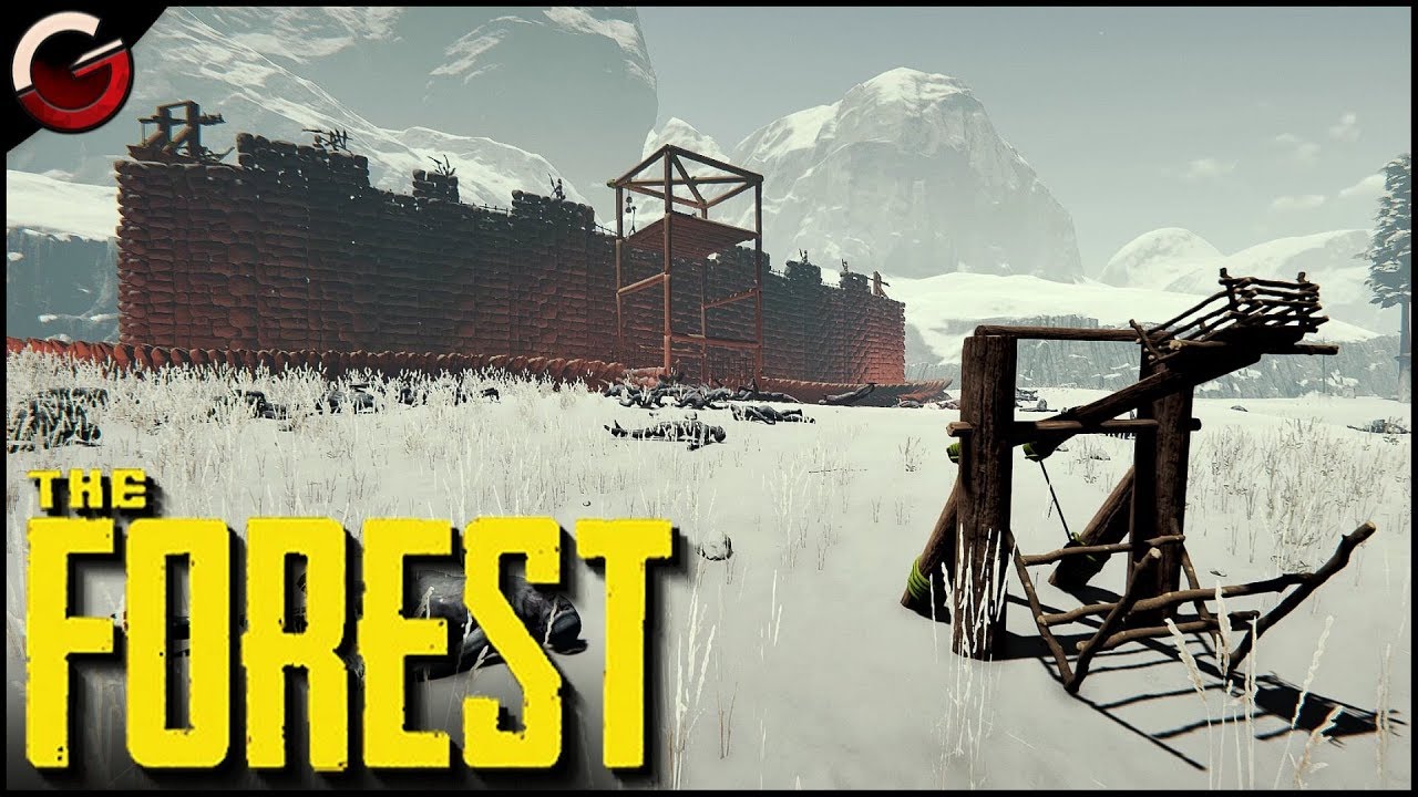 HUGE MEDIEVAL CASTLE RAID! The Ultimate Mutant Fortress | The Forest ...